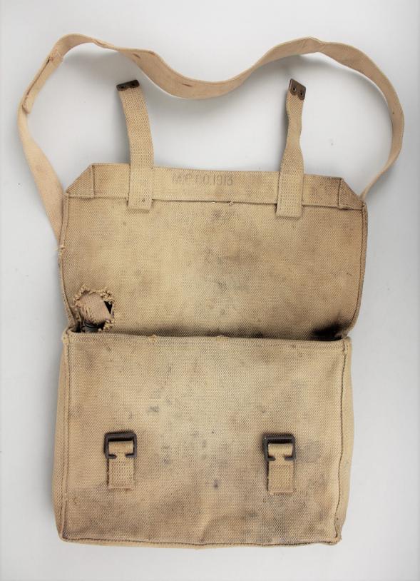 CS Militaria | WW1 British/Belgian 1913 Dated Webbing Bag