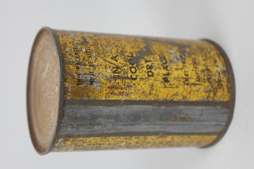 CS Militaria | WW2 US Powdered Egg Ration Tin