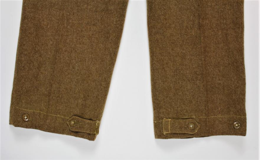 CS Militaria | WW2 British '37 Pattern Battledress Trousers With Label ...