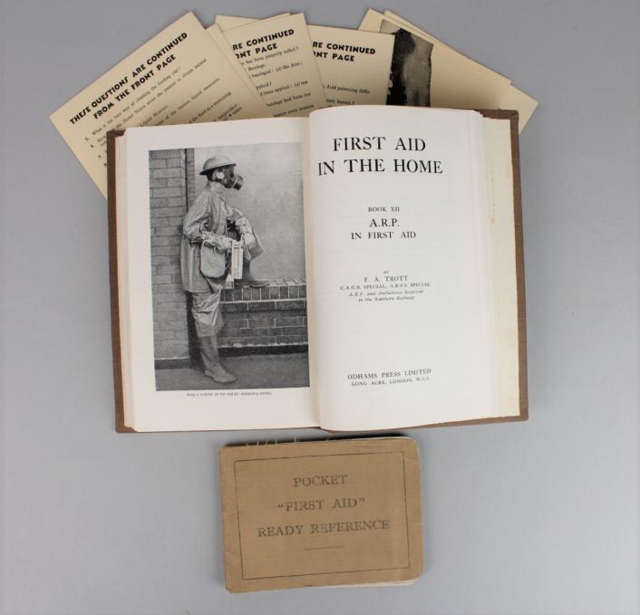 CS Militaria | WW2 Home Front - ' Pocket First Aid Ready Reference ...