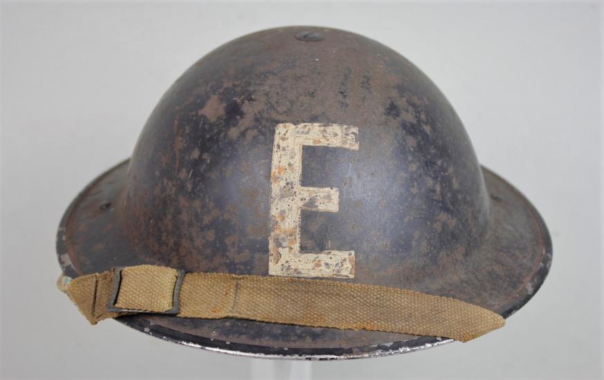 CS Militaria | WW2 British Home Front 'Electricity' Helmet 1939