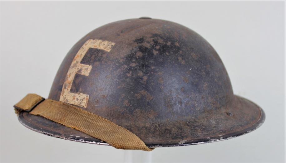 CS Militaria | WW2 British Home Front 'Electricity' Helmet 1939