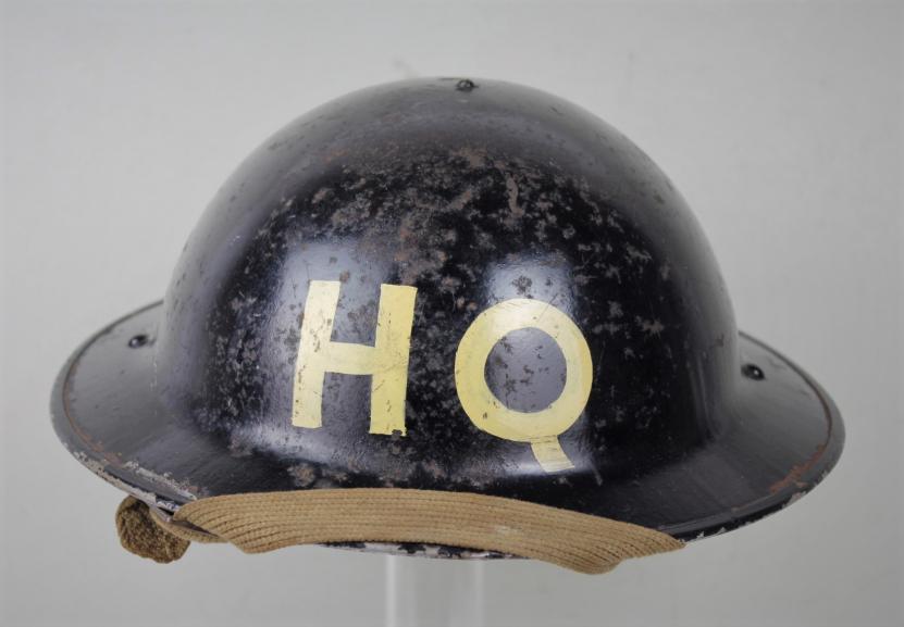 CS Militaria | WW2 British Home Front 'HeadQuarters' Helmet 1941