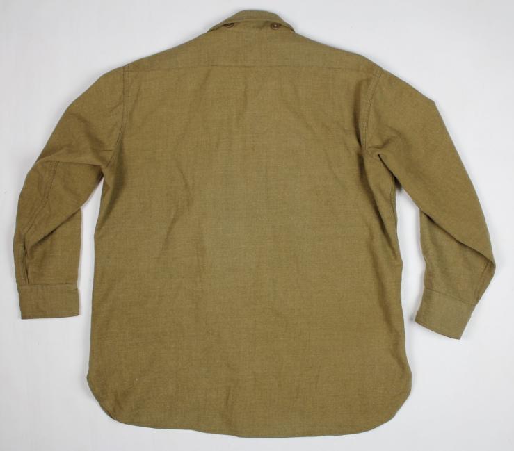 CS Militaria | WW2 US Other Ranks GI Shirt With Gas Flap