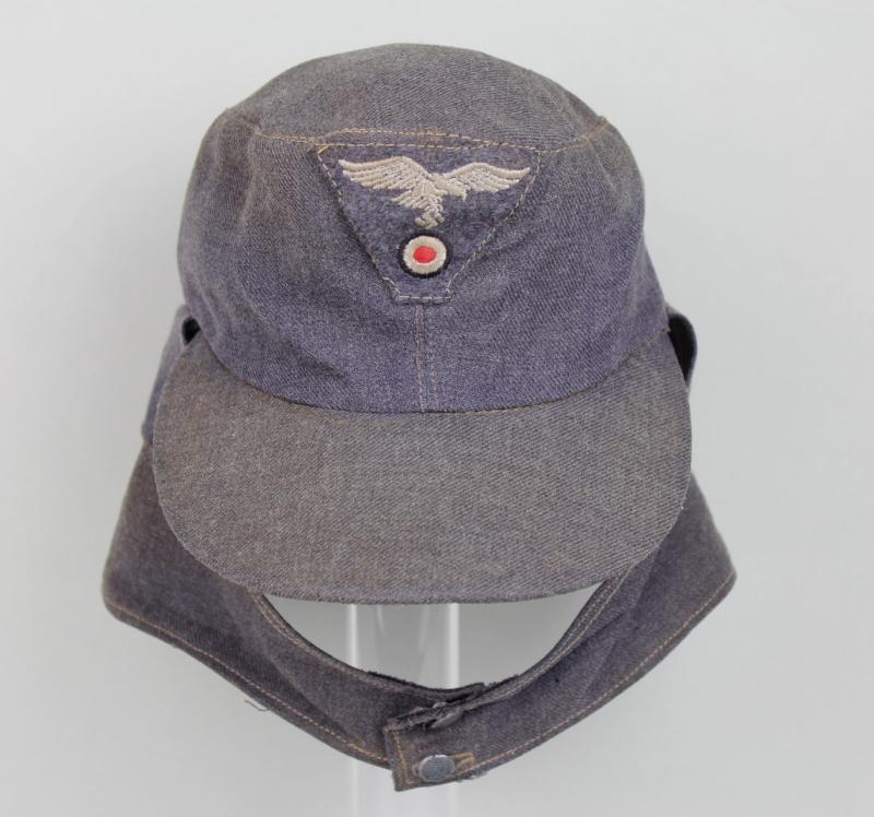 CS Militaria | WW2 German Luftwaffe Lightweight M43 Cap With Original ...