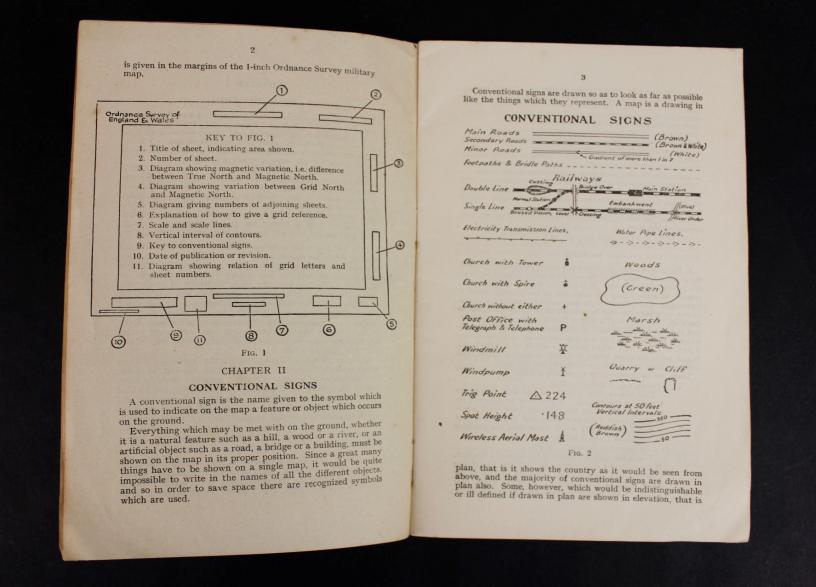 CS Militaria | WW2 British Manuals 'Camouflage' & ' Elementary Map ...
