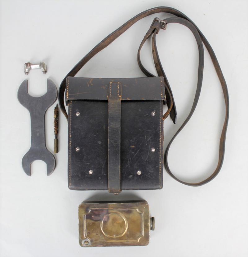 CS Militaria | WW2 German MG13 MG Gunners Pouch & Contents