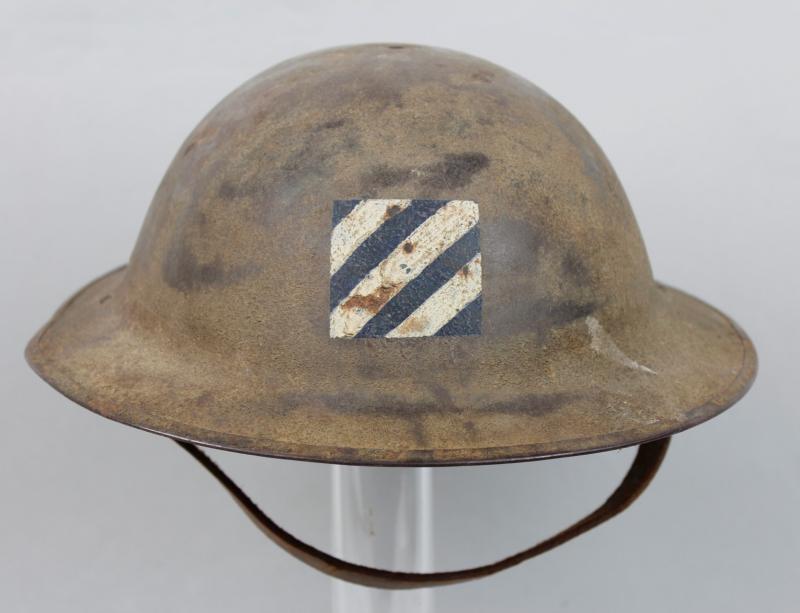 CS Militaria | WW1 US 3rd Infantry Division M17 Brodie Helmet