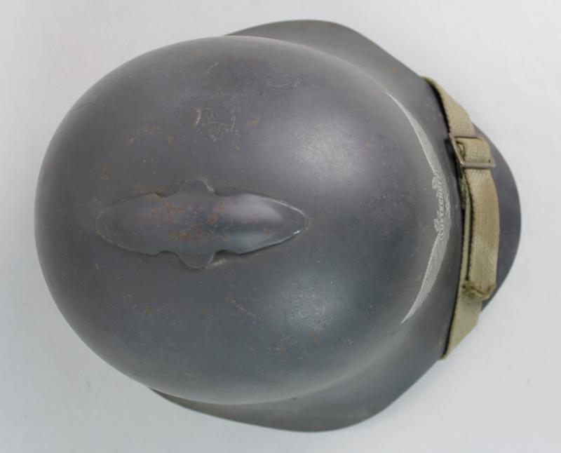CS Militaria | WW2 Russian SSh36 Steel Combat Helmet Reissued To German ...