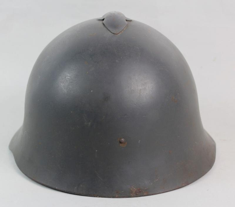 CS Militaria | WW2 Russian SSh36 Steel Combat Helmet Reissued To German ...