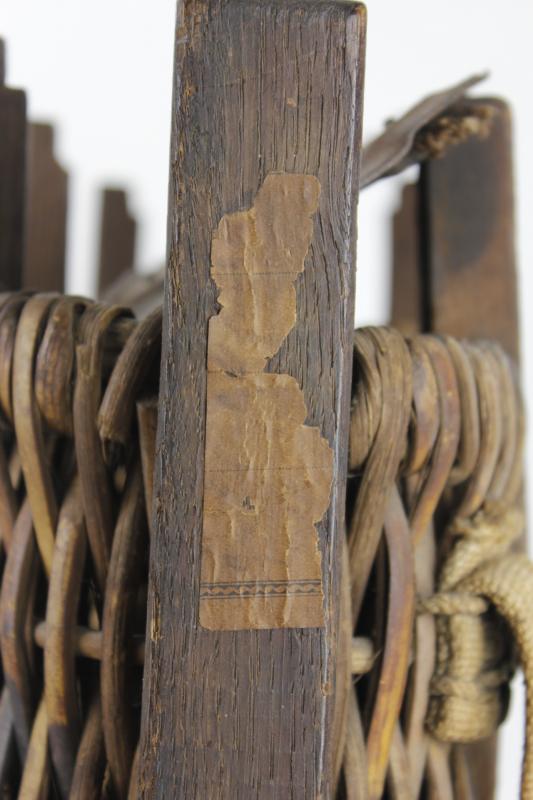 CS Militaria | WW1 German Wicker Shell Carrier With Delville Wood ...