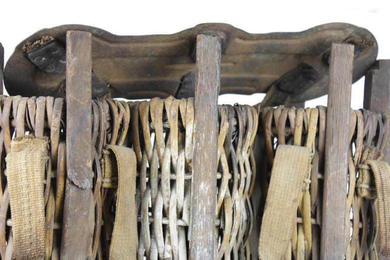 CS Militaria | WW1 German Wicker Shell Carrier With Delville Wood ...