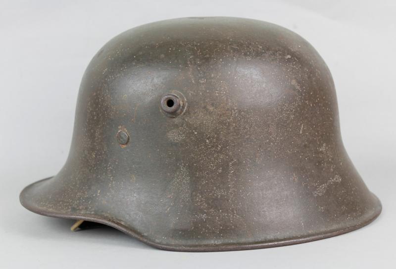 CS Militaria | WW1 German M18 Helmet With Chinstrap