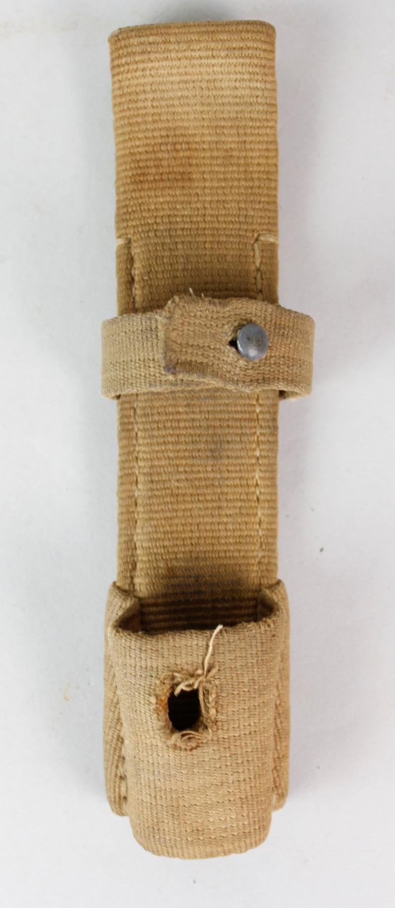 CS Militaria | WW2 German K98 Webbing Bayonet Frog