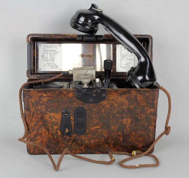 CS Militaria | WW2 German FF33 Fieldphone ( Feldfernsprecker ) 1941