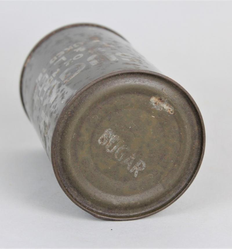 CS Militaria | Rare WW2 British 'SUGAR' Ration Tin 1944