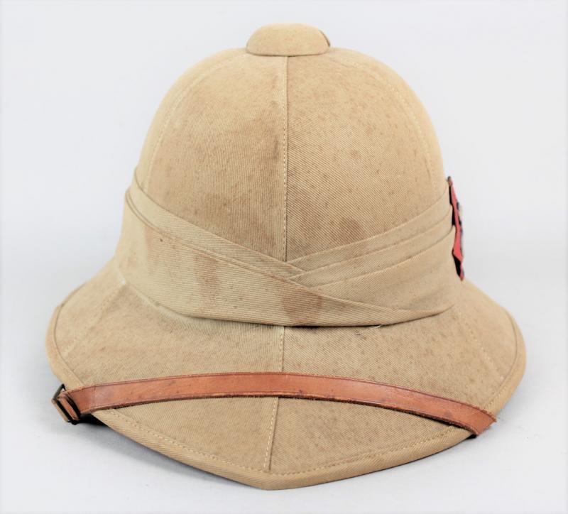 CS Militaria | WW2 British Royal Artillery Pith Helmet 1942