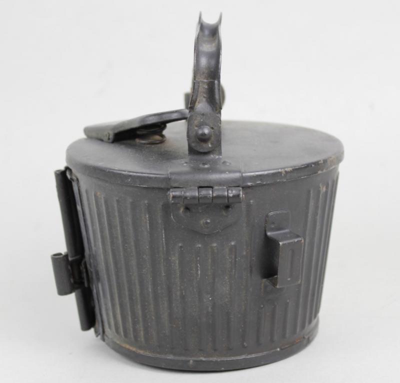CS Militaria | WW2 German MG42 Machine Gun Basket Drum Magazine 1944