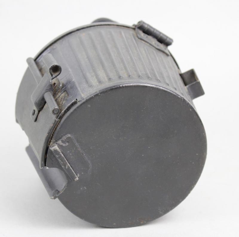 CS Militaria | WW2 German MG42 Machine Gun Basket Drum Magazine 1944