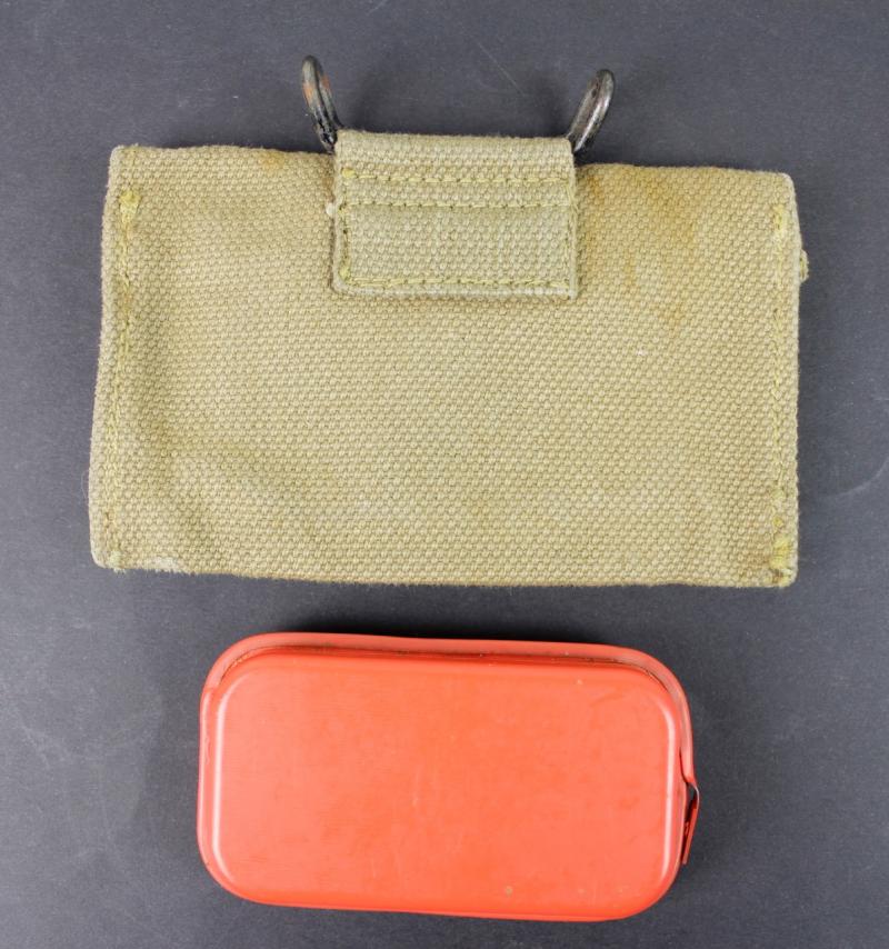CS Militaria | WW2 US British Made First Aid Pouch & 1st Aid Carlisle ...