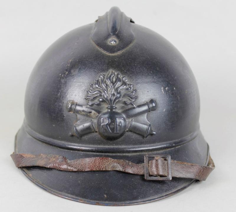 CS Militaria | WW1 French Artillery M15 Adrian Helmet