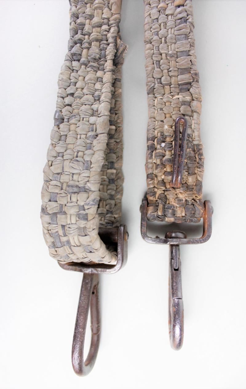 CS Militaria | WW2 German Heavy Duty Carrying Strap In Ersatz Rubber