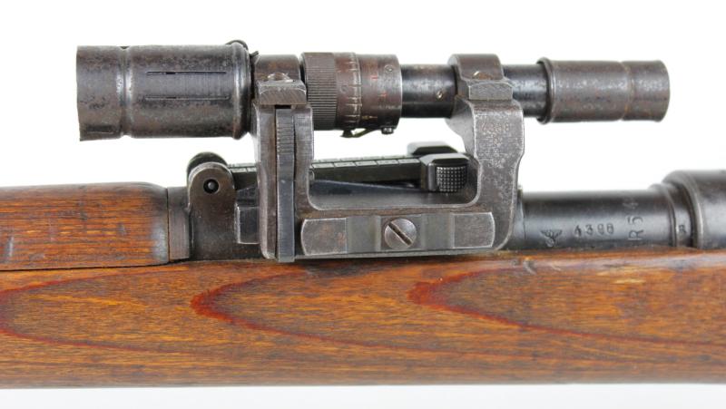 CS Militaria | Deactivated WW2 German K98 Rifle With ZF41 Sniper Scope ...