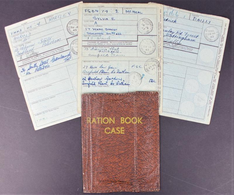CS Militaria | WW2 Ration Book Holder & Identity Cards 1943