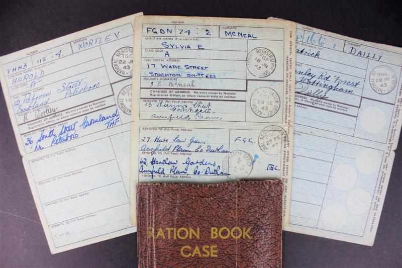 CS Militaria | WW2 Ration Book Holder & Identity Cards 1943
