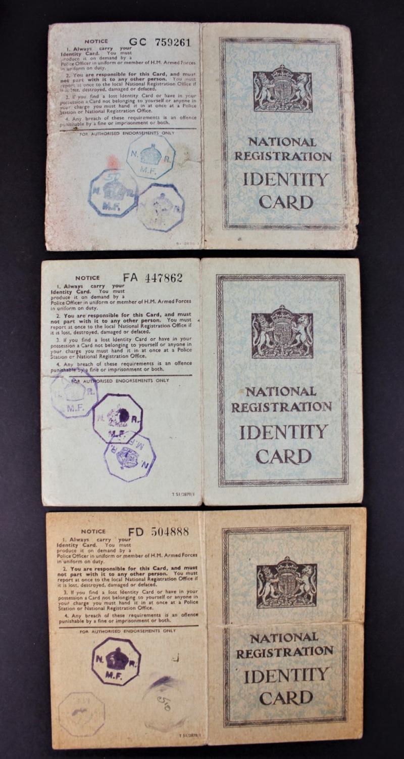 CS Militaria | WW2 British Identity Cards & Ration Book Holder 1943