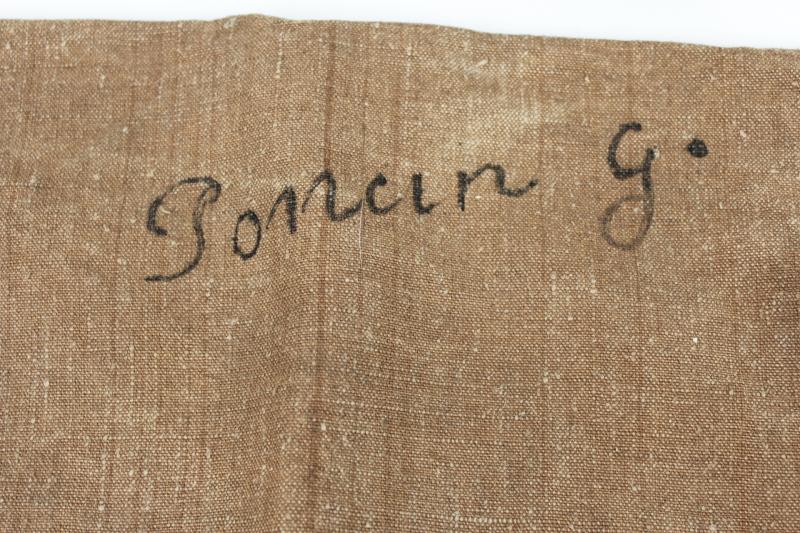 CS Militaria | WW1 French 'Ersatz' Brown Canvas Musette bag