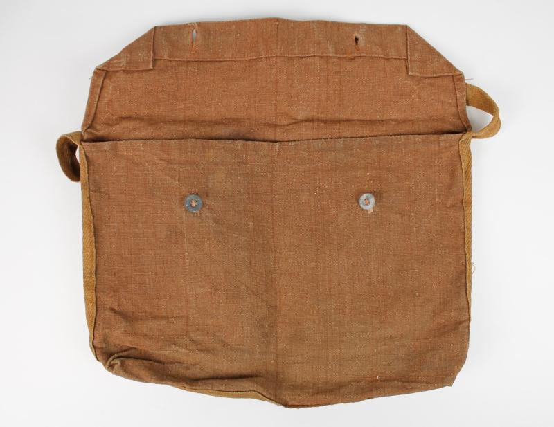 CS Militaria | WW1 French 'Ersatz' Brown Canvas Musette bag