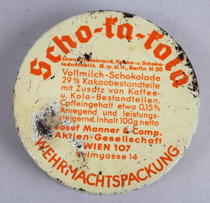 CS Militaria | WW2 German Chocolate Tin 1940