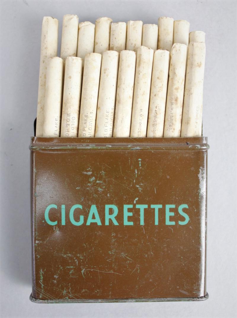 CS Militaria | WW2 British Ration Pack Cigarettes With Cigarettes