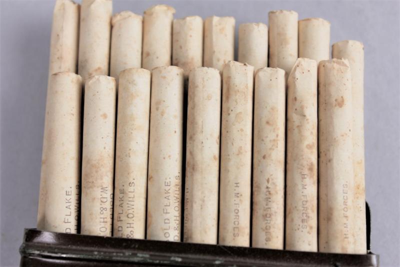 CS Militaria | WW2 British Ration Pack Cigarettes With Cigarettes