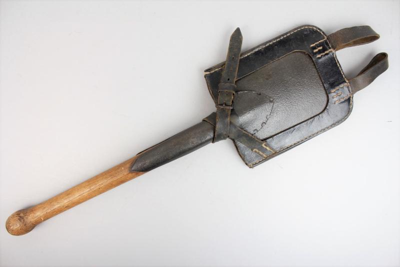 CS Militaria | WW2 German Straight Shovel & 1943 Dated Prestoff Carrier