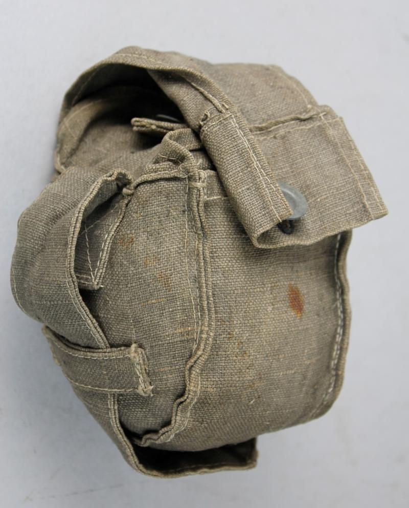 CS Militaria | Rare WW1 German Gas Mask Filter Bag