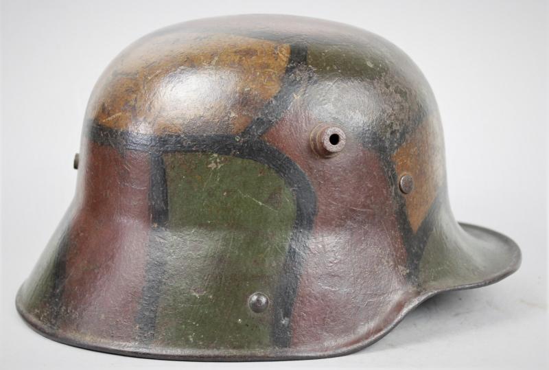CS Militaria | WW1 German M16 Camouflage Helmet