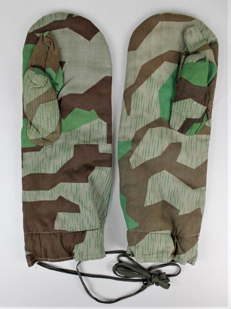 CS Militaria | WW2 German Splinter Camouflage Mittens