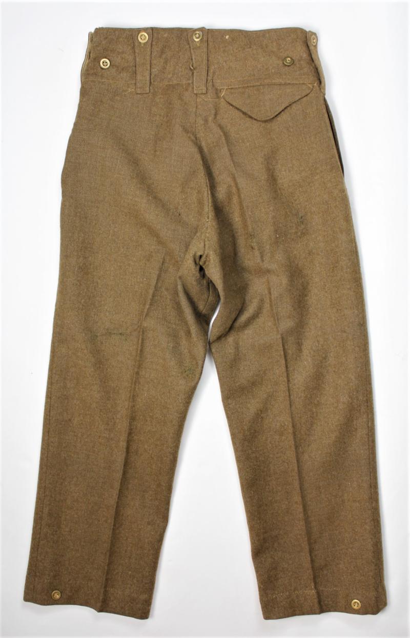 CS Militaria | WW2 British '37 Pattern Battledress Trousers 1939