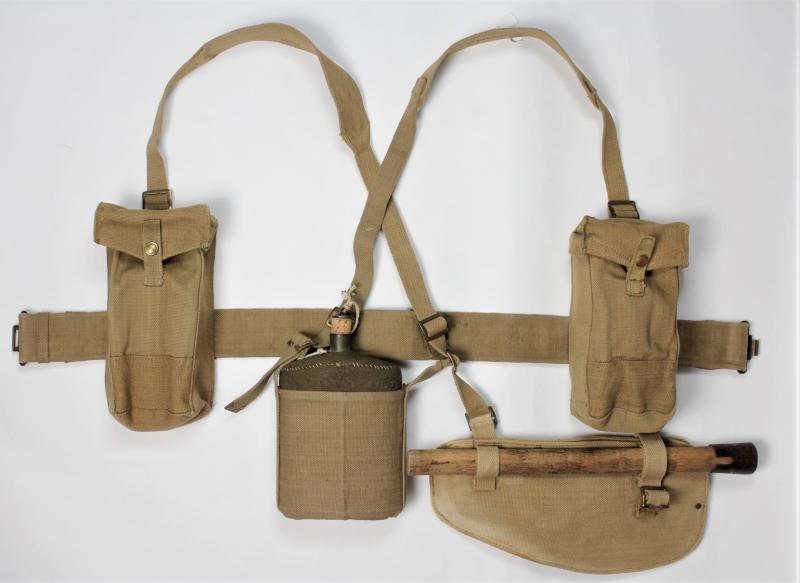 CS Militaria | WW2 British '37 Pattern Webbing Set, Wartime Dates