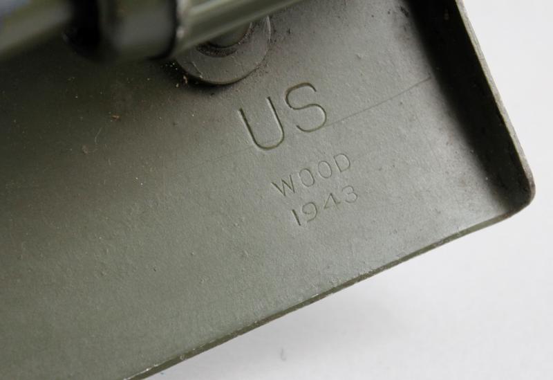CS Militaria WW2 US Folding Entrenching Tool Cover 1943 cs-militaria-ww2-us-folding-entrenching-tool-cover-1943