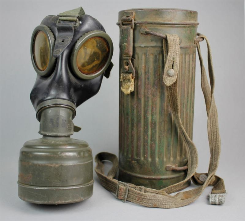 Ww2 German Gas Mask Canister