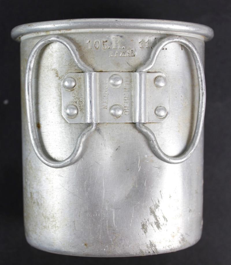 CS Militaria | WW1 German Drinking Cup With Regimental Markings