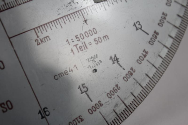 CS Militaria | WW2 German Artillery 'Karten Winkelmesser' 1941