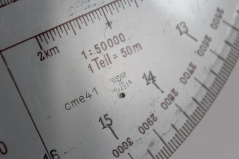 CS Militaria | WW2 German Artillery 'Karten Winkelmesser' 1941