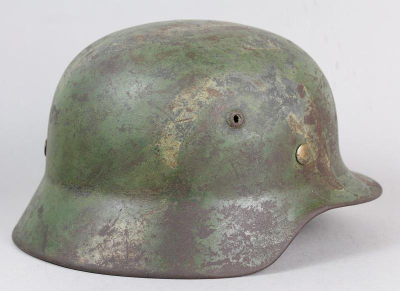 CS Militaria | WW2 German M35 Camouflage Helmet