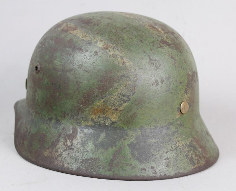 CS Militaria | WW2 German M35 Camouflage Helmet