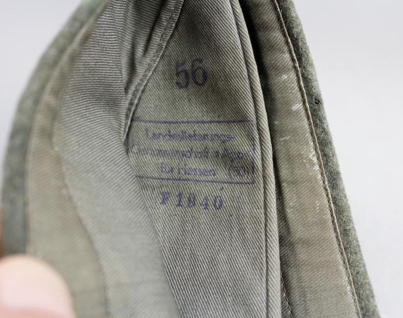 CS Militaria | WW2 German M34 ' Transport Troops' Sidecap 1940