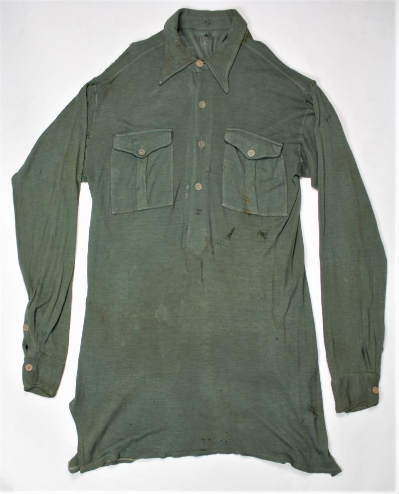 CS Militaria | WW2 German Service Shirt ( Waffle Pattern )